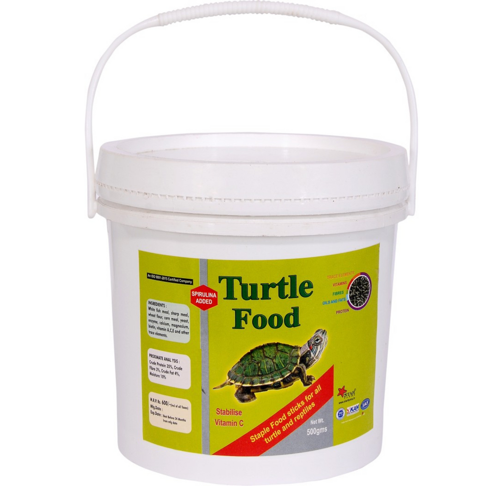 Turtle Food Staple Food sticks for all turtle and Reptiles 500gms ...